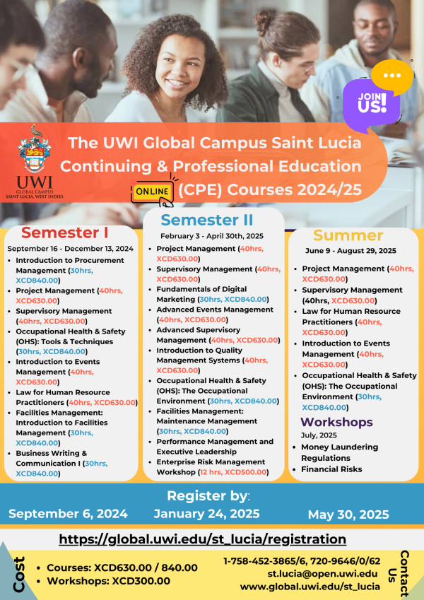 Local Programmes | UWI Global Campus